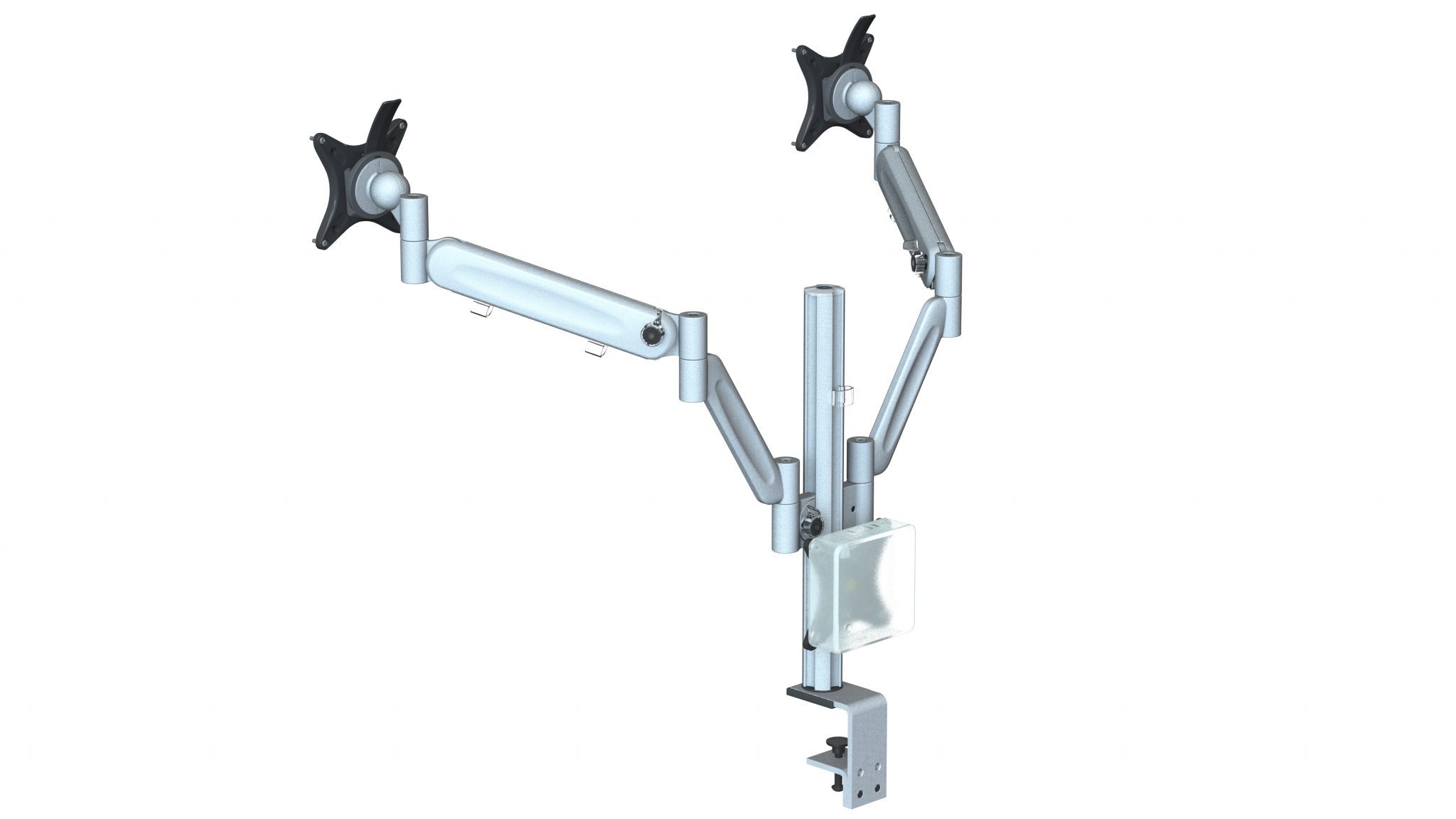 Thin Client Mount - Integ ergonomic monitor stands and mounts