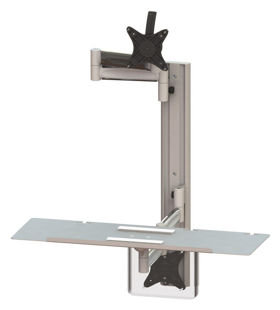Thin Client Mount - Integ ergonomic monitor stands and mounts