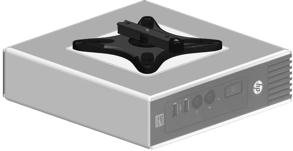 Thin Client Mount - Integ ergonomic monitor stands and mounts