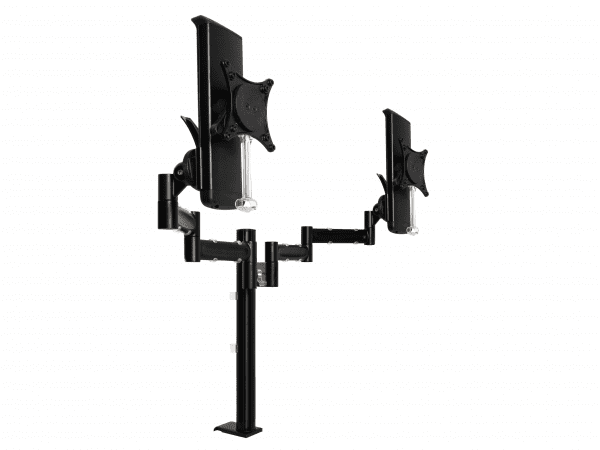 Apollo4 Bladerunner Dual Monitor Mount - Integ ergonomic monitor stands ...